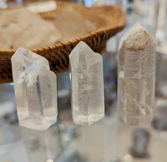 Clear Quartz - Generator Small Crystal Life Technology