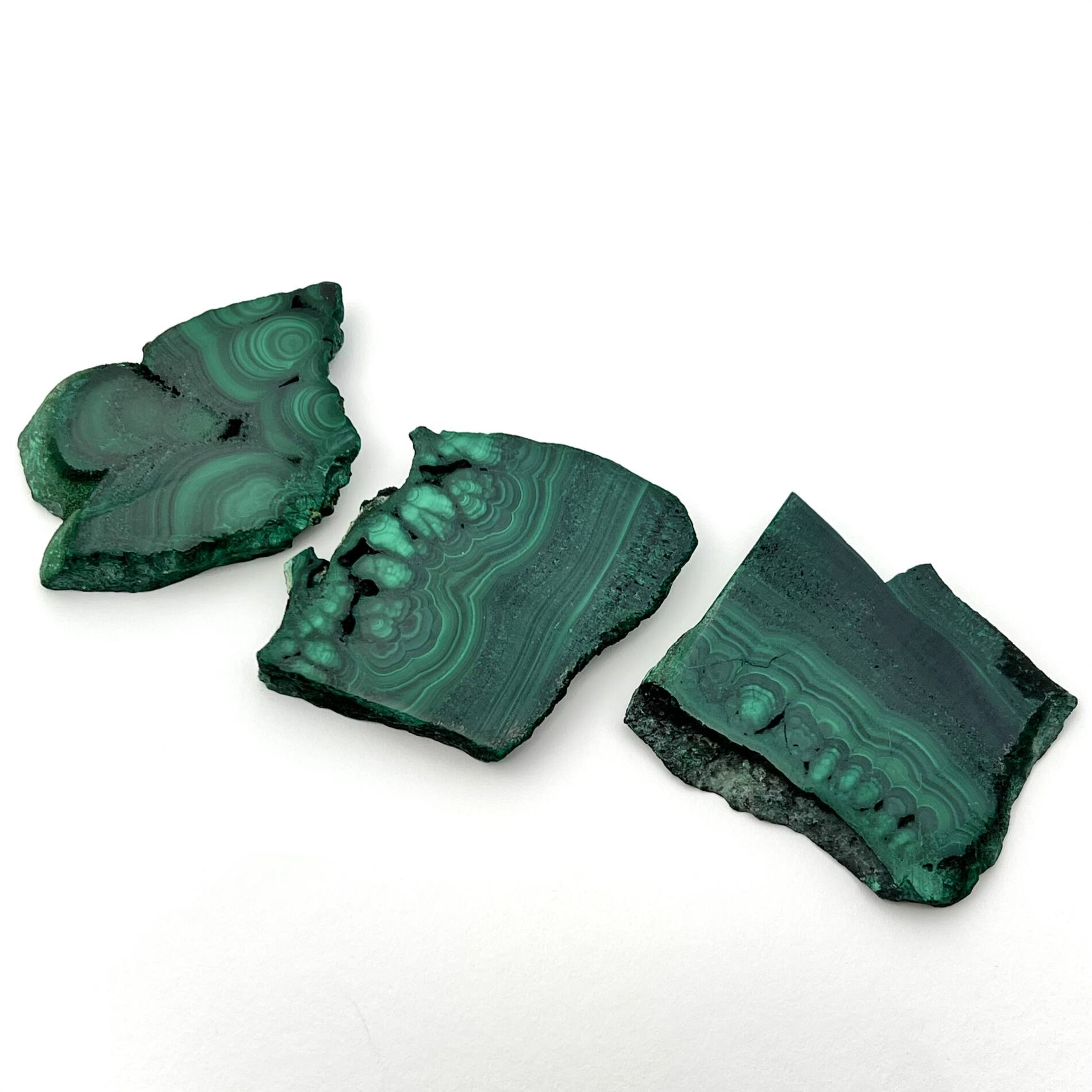 Malachite - Slab - 2" | Crystal Life Technology Inc.