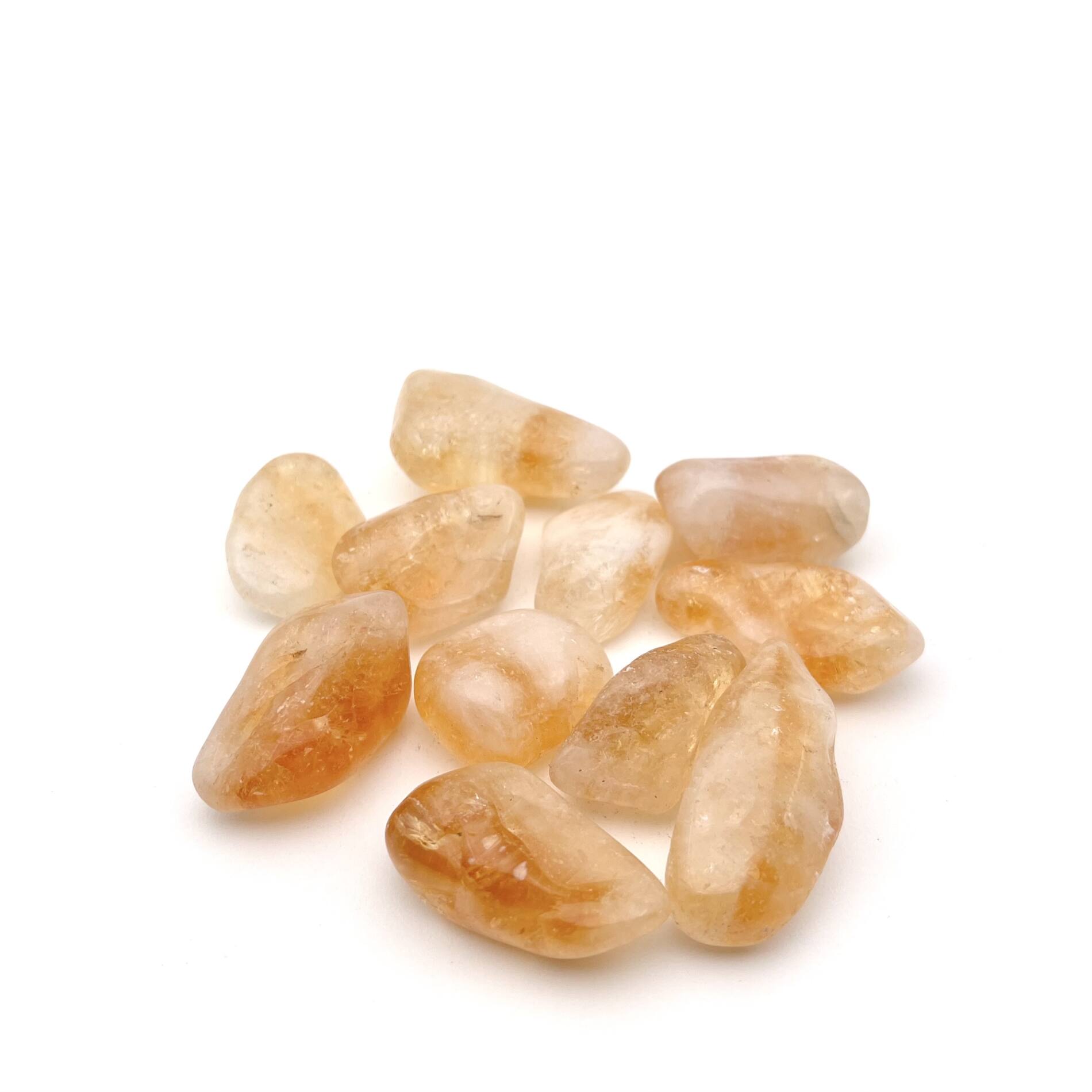 Citrine | Tumbled | Large | Crystal Life Technology Inc.