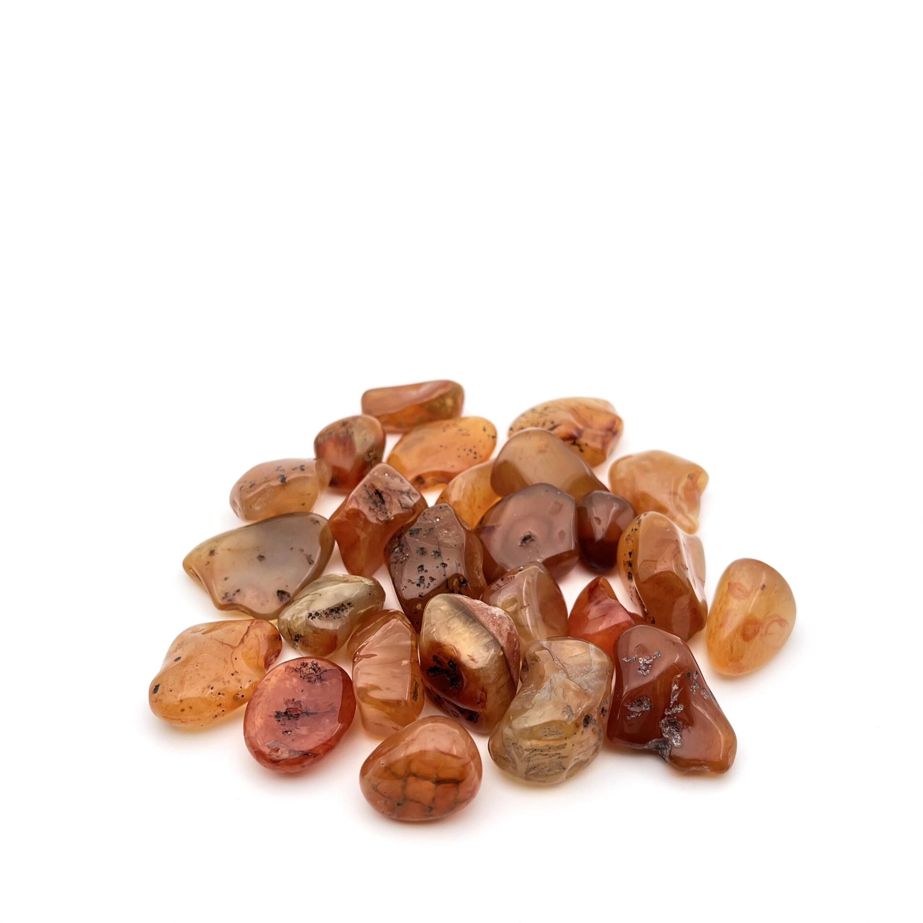 Carnelian | Tumbled | Large | Crystal Life Technology Inc.
