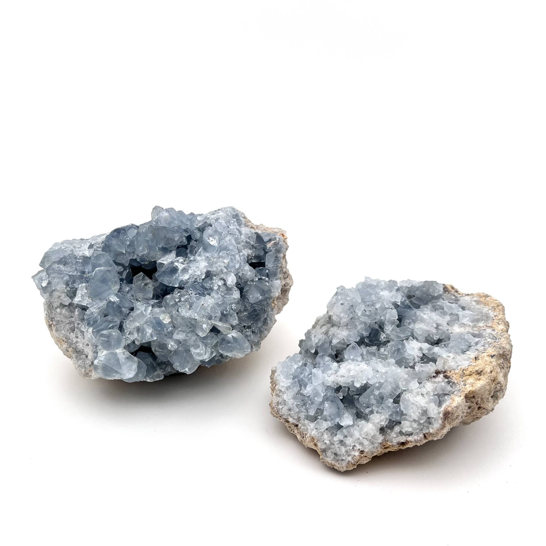 Celestite | Raw Specimen | Large | Crystal Life Technology Inc.