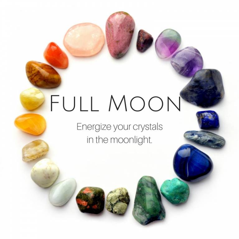 Energizing Crystals in Full Moon Energy | Crystal Life Technology, Inc.