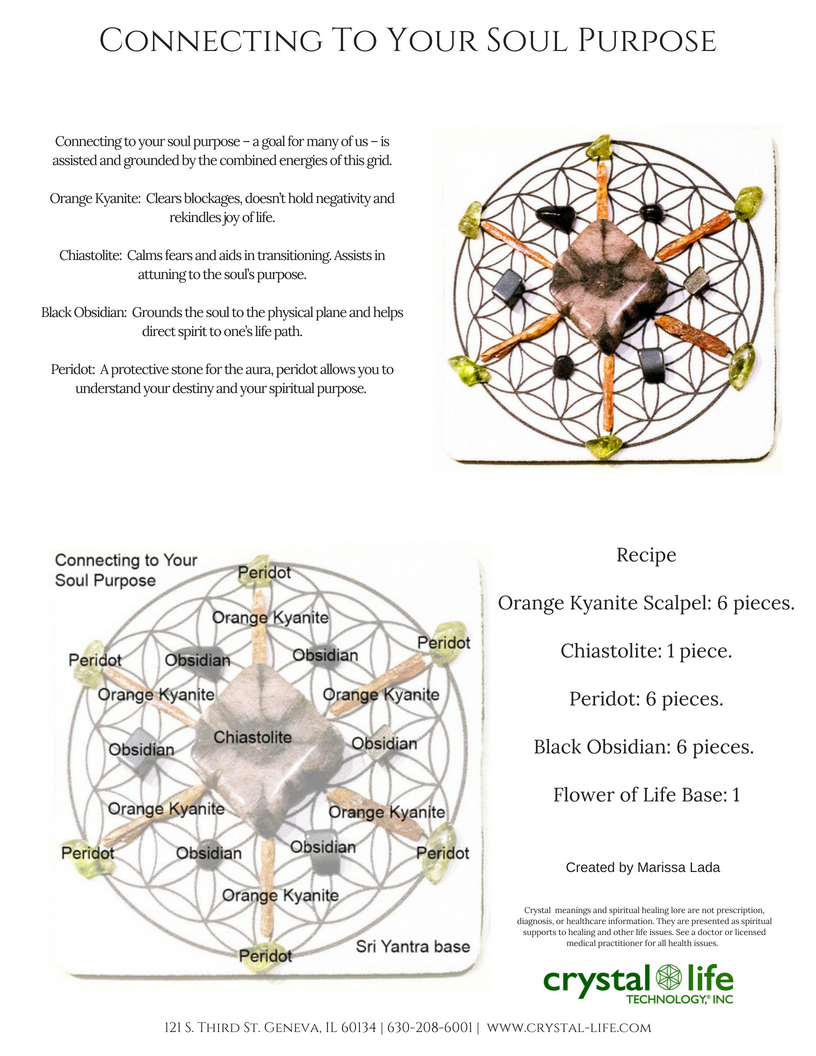 Crystal Grid | Connecting to Your Soul Purpose