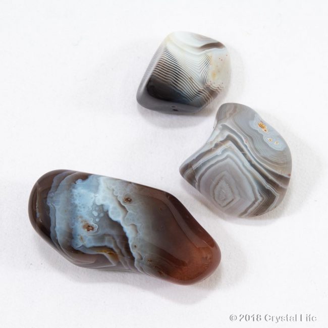 Banded Agate | Crystals and Gemtones | Crystal Life Technology, Inc.
